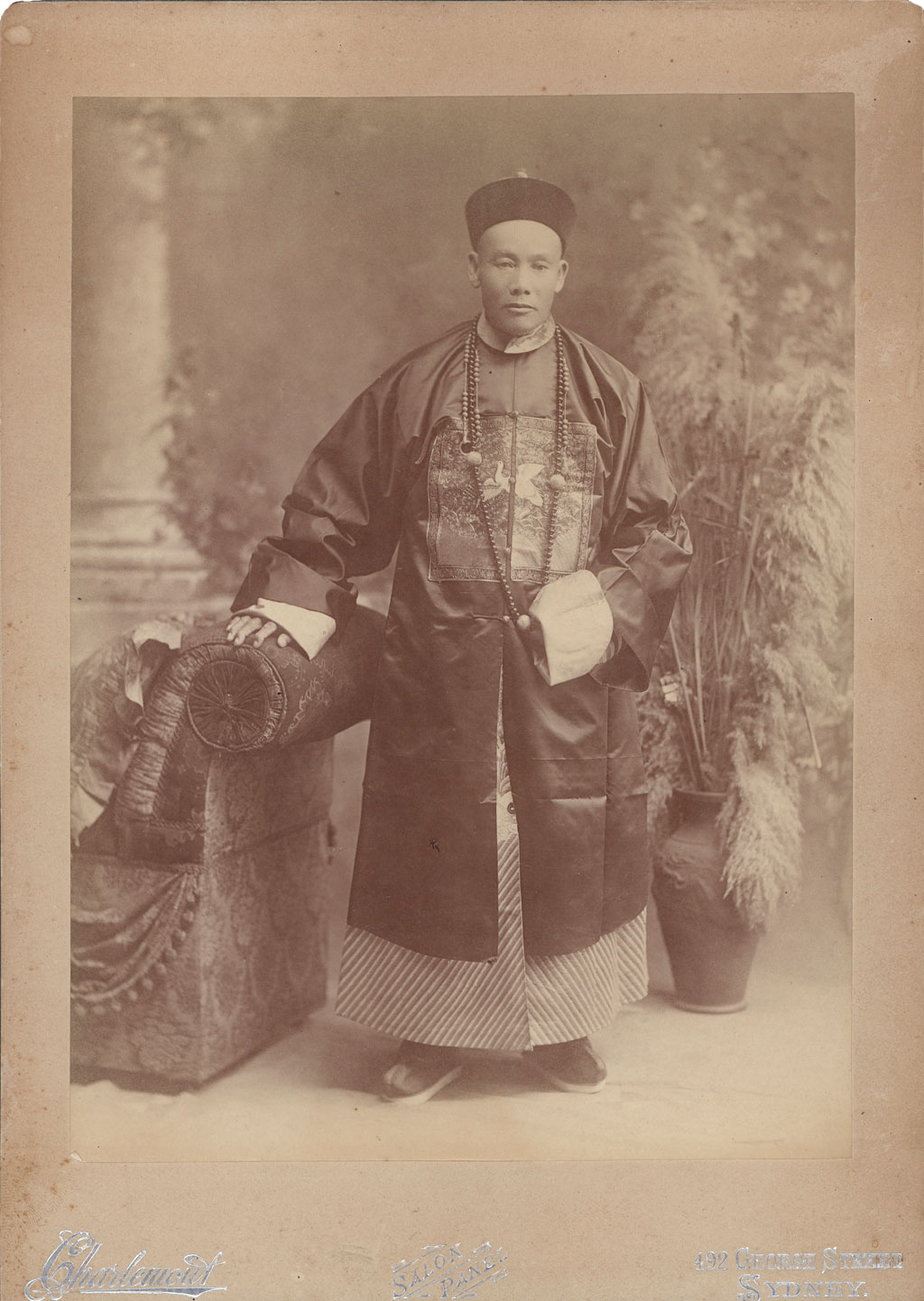 A Chinese Temple Priest -Tingha – Chen Quin Jack
